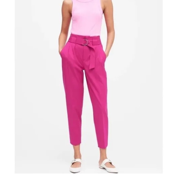 Banana Republic | Pants & Jumpsuits | Banana Republic Size 6 Pink High ...